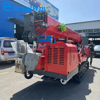 China 250 KW Engine Powered 3 Ton Spider Crane with 11 M Max Working Radius for sale