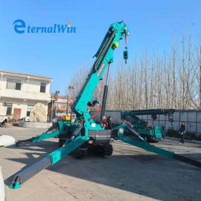 China 360 Degrees Slewing Angle Spider Crane Ideal for Various Lifting Applications for sale