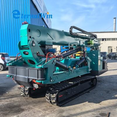 중국 스파이더 크롤러 크레인, 150개국 수출, 최대 인양 높이 9.7m, 20° 등판 능력 판매용