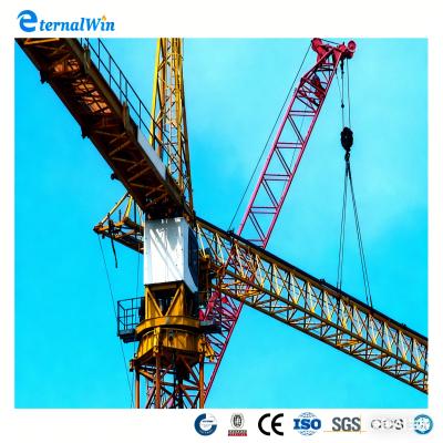 China Self Erecting Tower Crane | Mobile Small Construction Crane Factory Used Tower Crane Used luffing jib tower crane supplier for sale