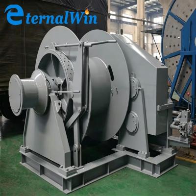 China Offshore Marine Towing Winch | Hydraulic Slipway Winch For Ship Launching & Docking Operations for sale