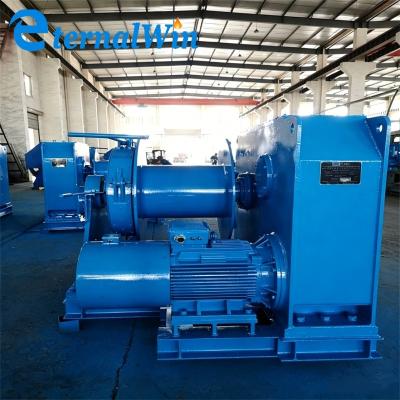 China Marine Hydraulic Winch Speed Range 0-10m/min Cable Drum Structure Automatic Brake for Smooth Operation for sale