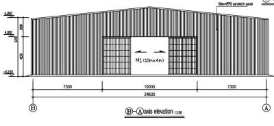 Cina Strutture prefabbricate semplici della struttura d'acciaio per il Carport con l'iso 9001 BV approvato in vendita