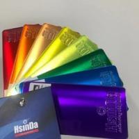 China Mirror Effect Illusion Chrome Translucent Electrostatic Powder Coating Spray Paint for sale