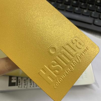 China Smooth Surface Chrome Gold Color Polyester Powder Coating For Metal Surfaces for sale