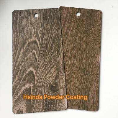 Film Transfer Wood Effect Powder Coating Paint for Metal Furniture