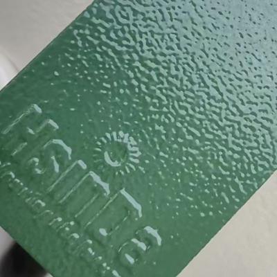 China Hoogduurzame rimpelvrije groene poedercoating voor het bedekken van gebreken en onvolkomenheden for sale
