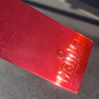 China Rode kleur Chrome Sparking Spray Paint Translucent Powder Coating Sterke hechting voor auto-onderdeel for sale