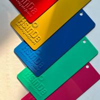 China RAL2004 RAL5002 Epoxy Polyester Thermoset Powder Coating for Racking system for sale