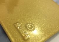 China Shining Metallic Effect Polyester Powder Coating High Strength Corrosion Resistance for sale
