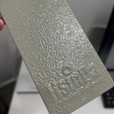 RAL7032 Wrinkle Texture Powder Coating Paint voor elektrisch kastenpaneel