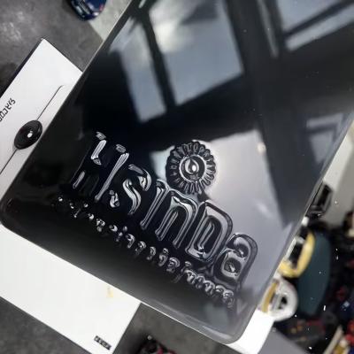 Εποξυπολυεστέρας Θερμοστενής Powder Coating Smooth Surface Black Mirror Effect