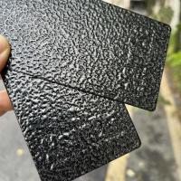 China Silver Black Powder Coating with Hammer Texture for Electrostatic Spray Applications in Customization Color, Corrosion Resistant and UV-Resistant for sale