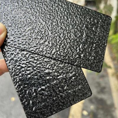 China Silver Black Powder Coating Electrostatic Spray Hammer Texture Powder Coating for sale