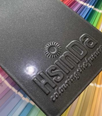 China Pearl Graphite Gray Color Electrostatic Powder Paint Shiny Metallic Effect Powder Coating for Auto Car for sale