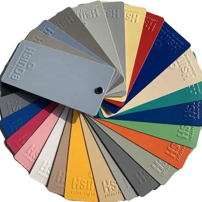 China Hsinda Factory Good Quality Super Durable Electrostatic Various Color Powder Coating Spray Paint in Stock for sale