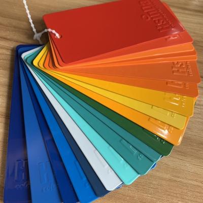 China Thermosetting Electrostatic Spraying Solid Epoxy Thermal Dyeing Powder Coating Paint for sale