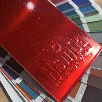 China Sparkle Candy Metallic Red Powder Coating Paint for Decoration for Electrical Insulating Varnish for sale