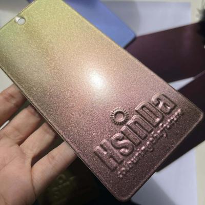 China Color Changing Chameleonic Surface Finisher Powder Coating Spray for Transformative Design for sale