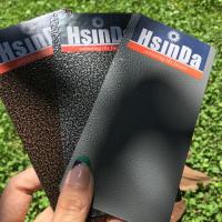 China Electrostatic Custom Powder Coating Hammer Finish Spray Black High Gloos for sale