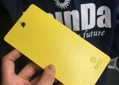 China Hsinda Outdoor Yellow Sand Textured Powder Coating Finishes Super Weather Resistant for sale