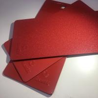 China Red Sand Grain Textured Powder Coat Epoxy Polyester Resin Solid Hybrid Powder Coating for sale