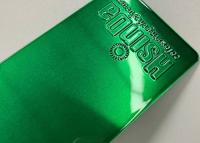 China Candy Green Color Transparent Polyester Powder Coating Paint For Auto for sale