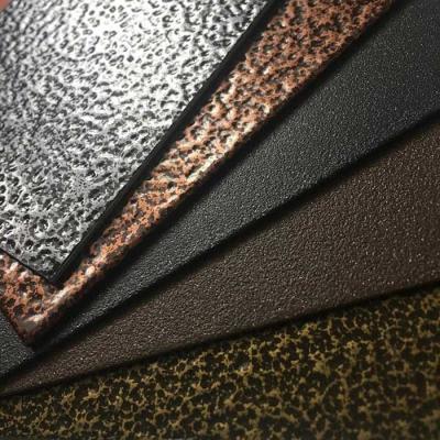 China China Supplier Antique Silver Hammer Texture Thermoset Powder Coating Paint for sale
