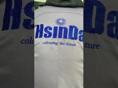 Hsinda weerbestendige leer zwart polyester elektrostatisch coating poeder voor buiten poeder coating auto verf