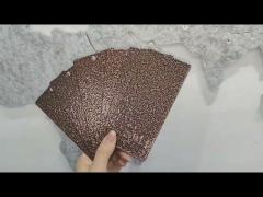 smooth film hammertone brown powder coating for architectural applications