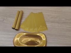 thermosetting glossy mirror gold powder coating for high gloss sculpture and wheels