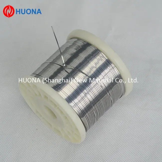 Cold Rolled Ni80cr20/Cr20ni80 Resistance Alloy Ribbon