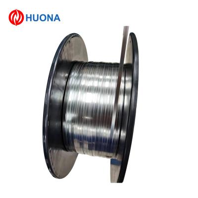 China Superelastische SMA Niti-banden met een geheugen van de vorm van een legering van Nitinol-platte draad voor een armband Te koop
