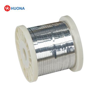 China Karma Flat Wire Nichrome Alloy Wire Custom Size with Stable Resistance for Industrial Heating for sale