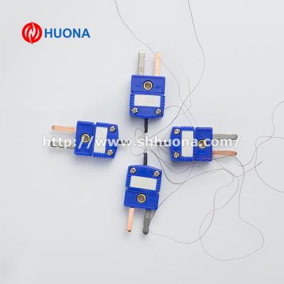 China High Precision Type T Miniature Thermocouple Connector with Fine Wire for Industrial Temperature Sensing for sale