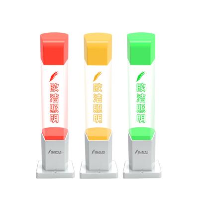 China Red Orange Machine Light Tower 24V DC LED Lights Lamp With Buzzer Alarm For CNC Machine for sale