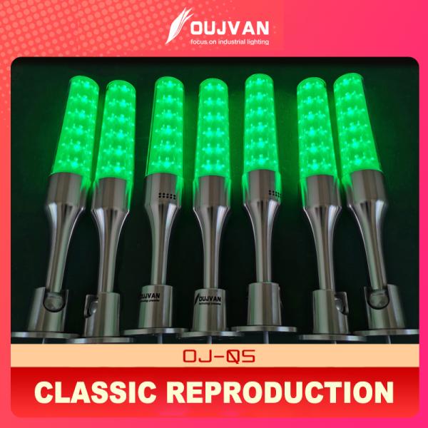 Quality Hidden Detachable Base LED Tower Lamp Flashing Warning Tower Light With Alarm for sale