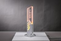 China Tri Color 24V LED Signal Tower Light With Buzzer IP50 Rating 360° Beam Angle for sale