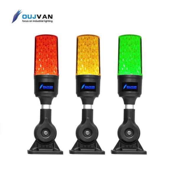 Quality CNC Machine Signal Tower Lamp 3 Color Indicator Warning Alarm Tower Light for sale