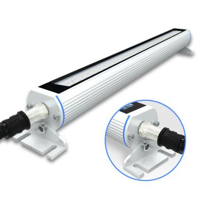 China Aluminum CNC Machine Work Lights Tempered Glass IP68 300mm 400mm 600mm for sale