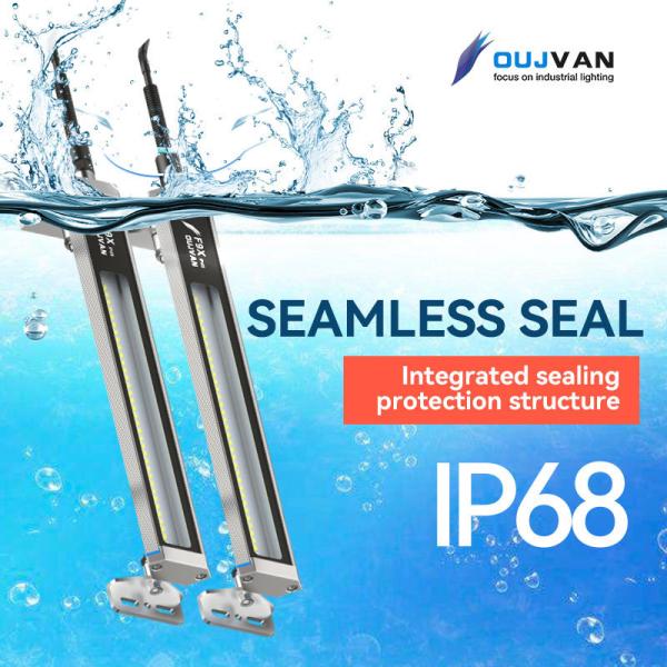 Quality Dual Mount Foldable CNC Work Light IP68 Waterproof with 70000H Long Lifespan LED for sale