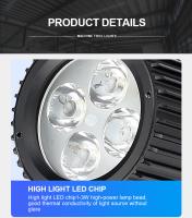 China Customized LED Machine Tool Light 24V 220V Flexible Arm Work Light Temperature Resistance for sale