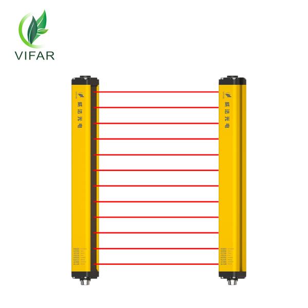 Quality 200mA Laser Safety Light Curtain Security Guard Industrial Light Curtains For Machine Tool for sale
