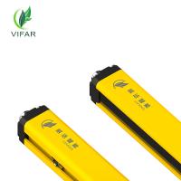 Quality 30*30mm Cross Section Laser Safety Curtain Barrier 56 Beams 25M 30M Protection for sale