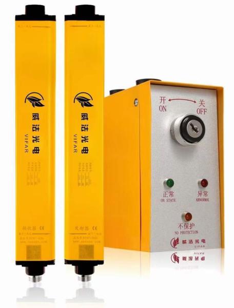 Quality NPN Safety Light Curtain Sensor Conveyor Belt Objects Detection Anti Sesmic for sale