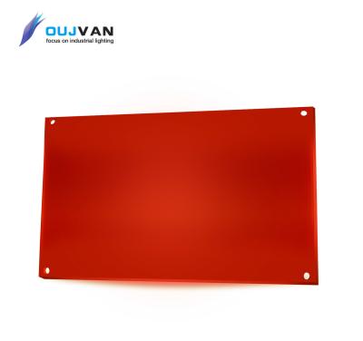 China LED Nameplate Light Signal Indicator IP50 Acrylic Machine Nameplate Lamp for sale