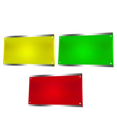 China Aluminum Alloy Nameplate Light LED Equipment Indicator Light 80 Ra Color Rendering Index for sale