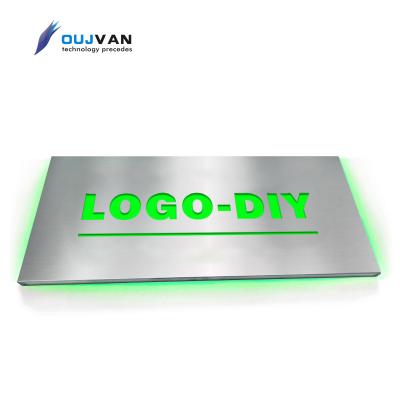 China 24V 220V 4 Color Luminous Lighting Name Board IP54 For CNC Machine Tool for sale