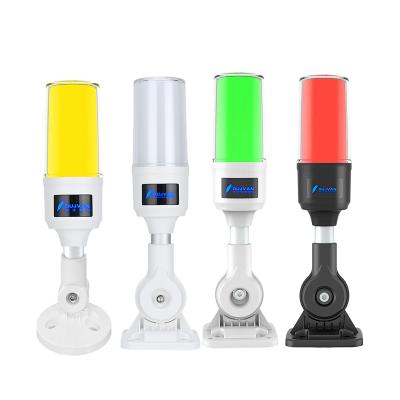 China ABS Material Tower Indicator Light DC 24V RYG With Built-In Buzzer Long Lifespan Hours 70000 for sale