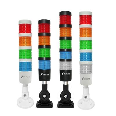 China 0.3kg 5 Layers Tower Stack Lights Flashing Work With Built In Buzzer No Dimmer And Support for sale